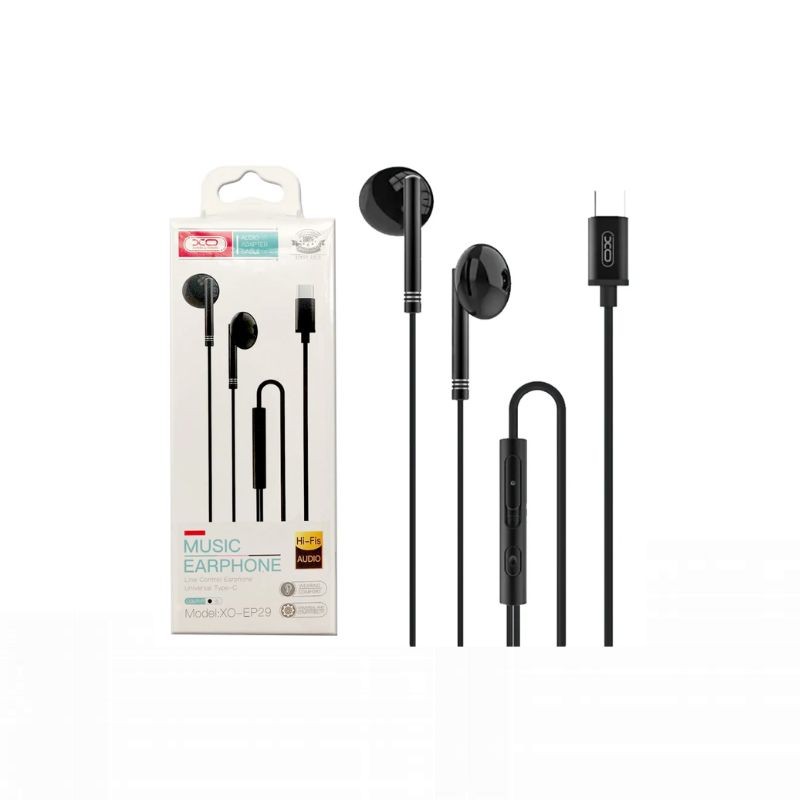 Slusalice XO EP29 Type-C Black - Akord Tech store